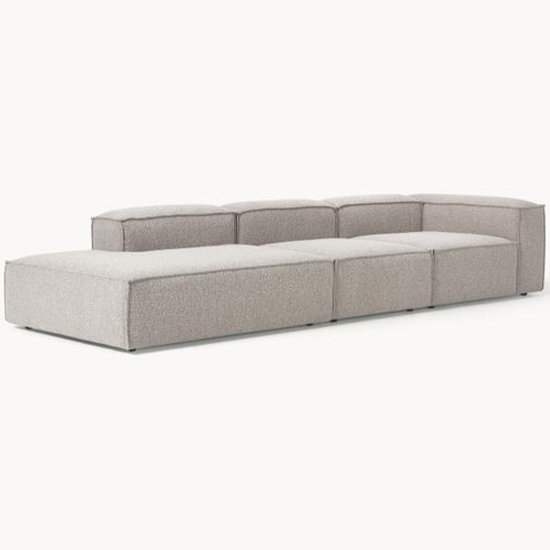 Luxe Modular Boucle Couch