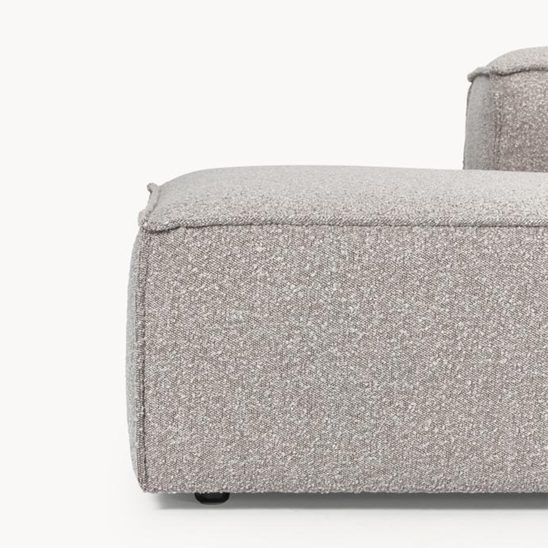 Luxe Modular Boucle Couch