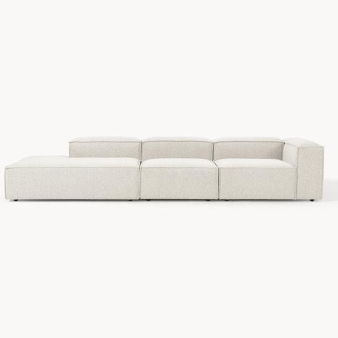 Luxe Modular Boucle Couch